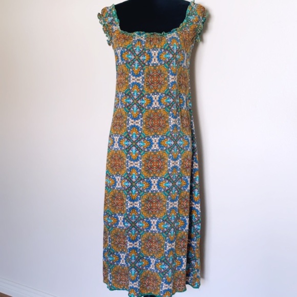 Vintage | Dresses | Vintage Print Dress | Poshmark